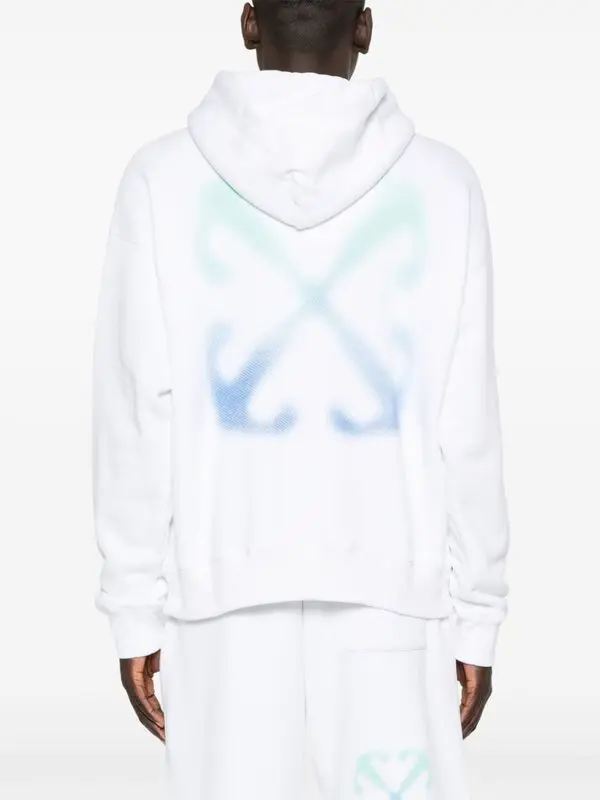 Off-White Arrow Skate Cotton Hoodie