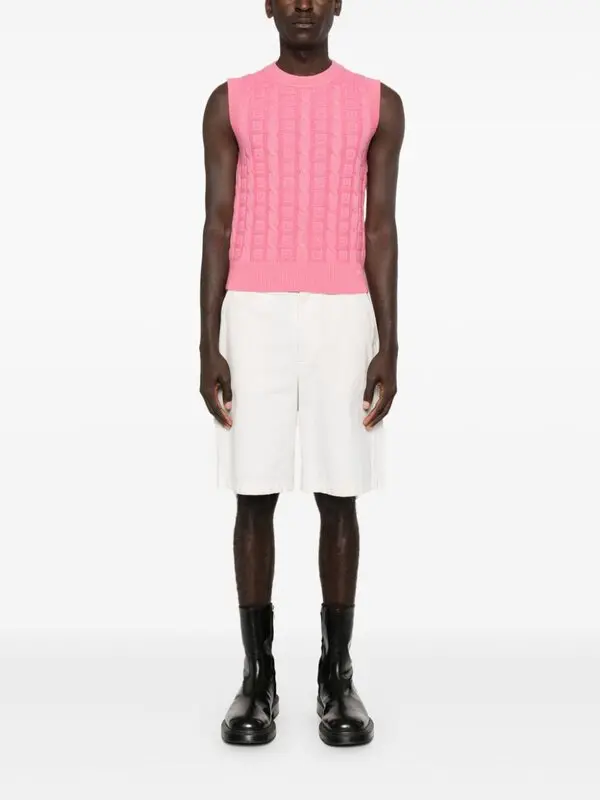 Acne Studios Face Logo Cable-knit Jumper