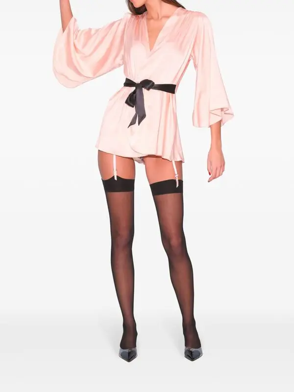 FLEUR DU MAL Angel-sleeve Robe