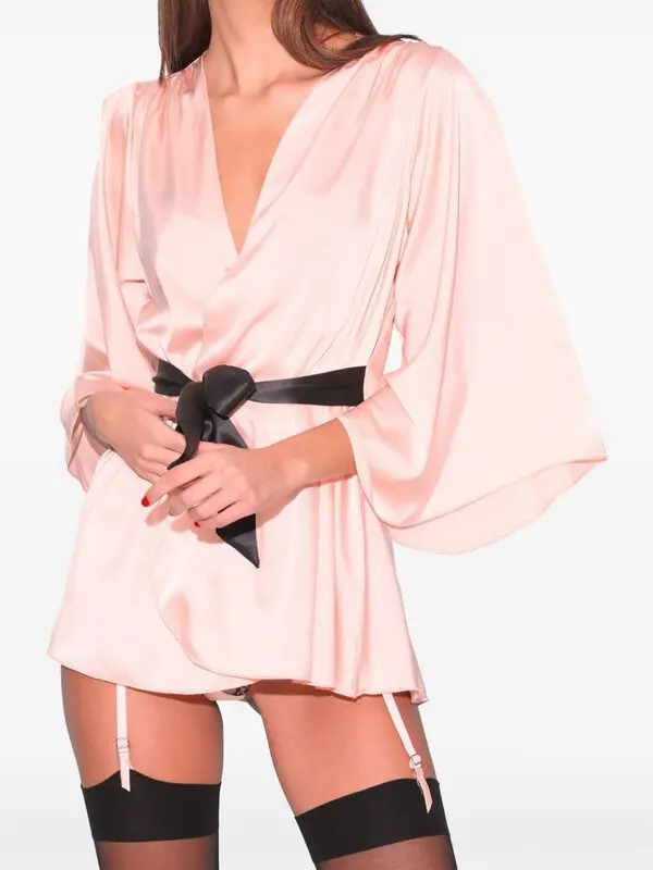 FLEUR DU MAL Angel-sleeve Robe