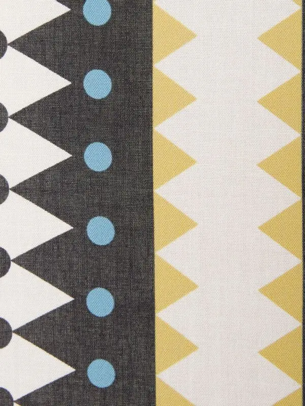 La DoubleJ Geometric Print Cotton Shirt