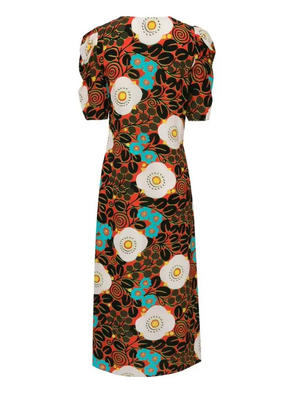 Rhode Maci Printed Midi Dress