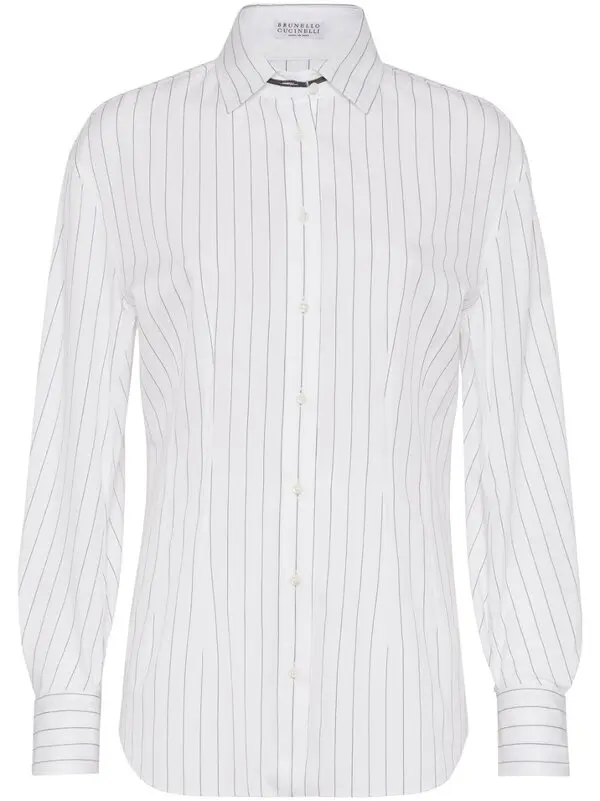 Brunello Cucinelli Striped Button-up Shirt