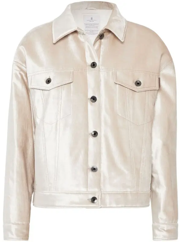 Brunello Cucinelli Padded Jacket - Neutrals
