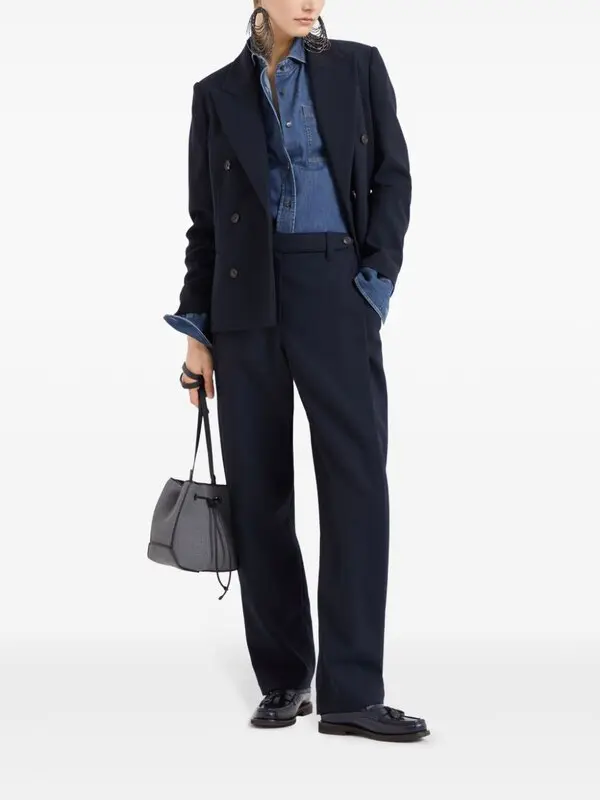Brunello Cucinelli Wool Trousers