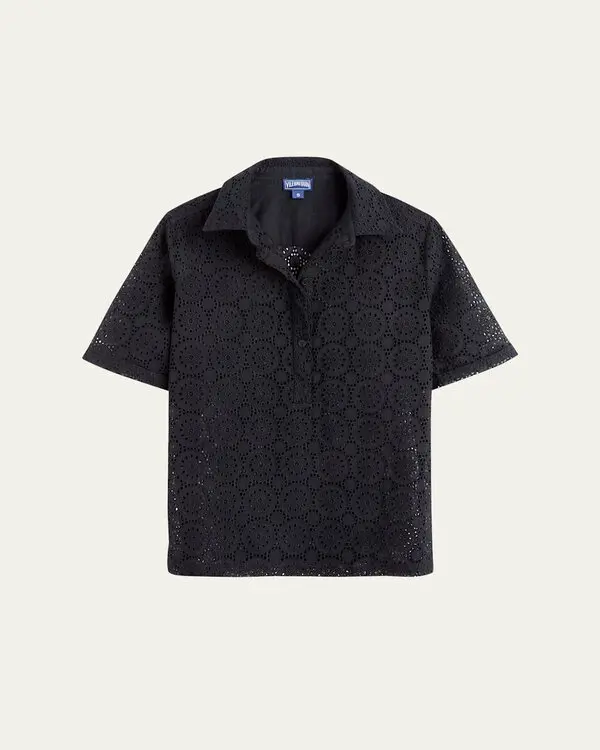 Vilebrequin Embroidered Cotton Polo