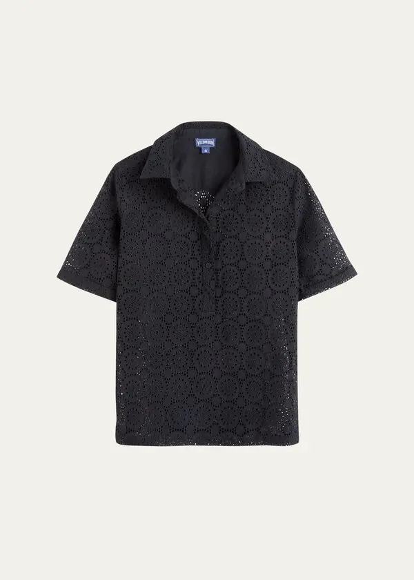 Vilebrequin Embroidered Cotton Polo