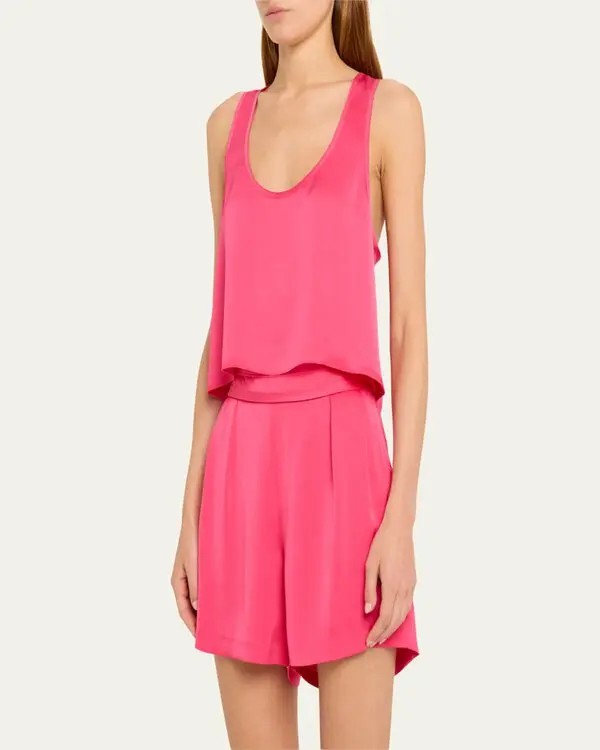 Ramy Brook Margaret Cropped Tank Top