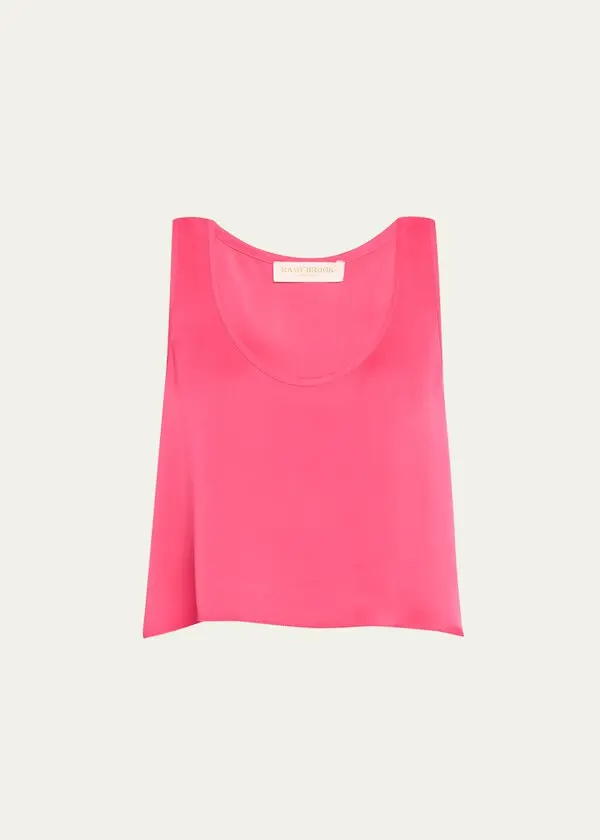 Ramy Brook Margaret Cropped Tank Top