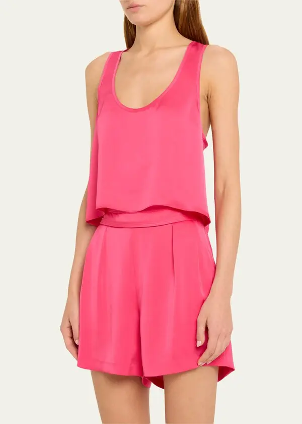 Ramy Brook Margaret Cropped Tank Top