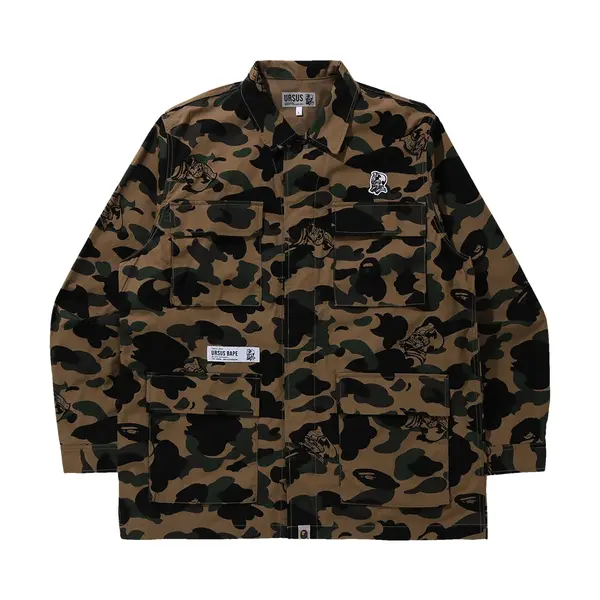A BATHING APE Ursus Military Shirt
