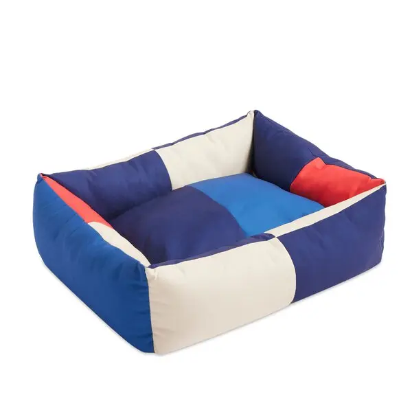 HAY Medium Dog Bed - Red/blue