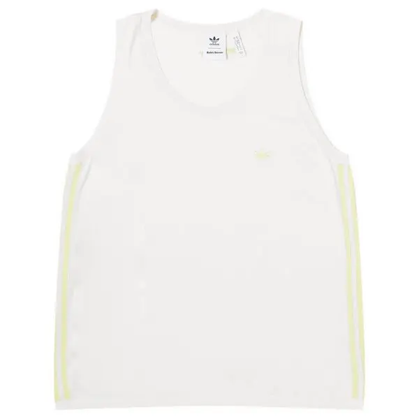 Adidas X Wales Bonner Knit Vest - Chalk White/semi Frozen Yellow