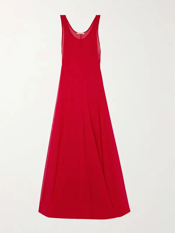 PETER DO Silk-blend Maxi Dress