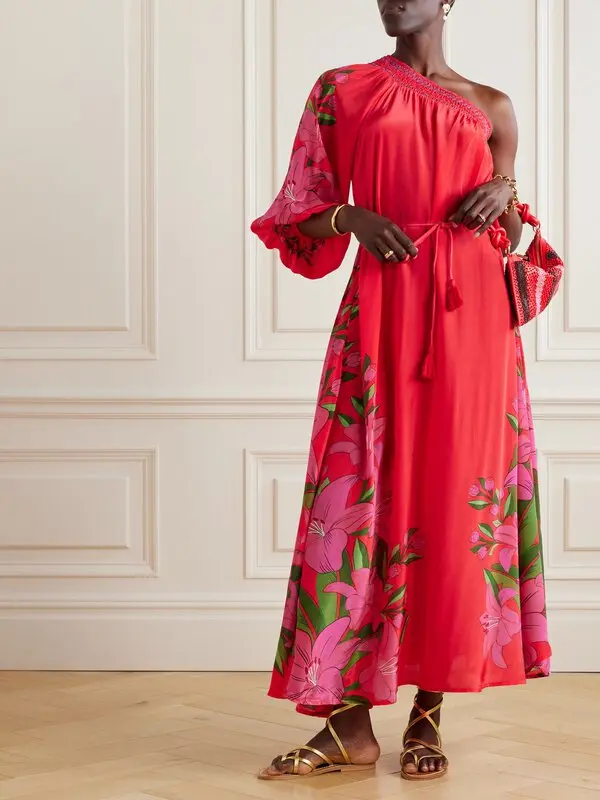 floral garden maxi dress Off-White Bloom Garden Maxi Dress – FARM Rio