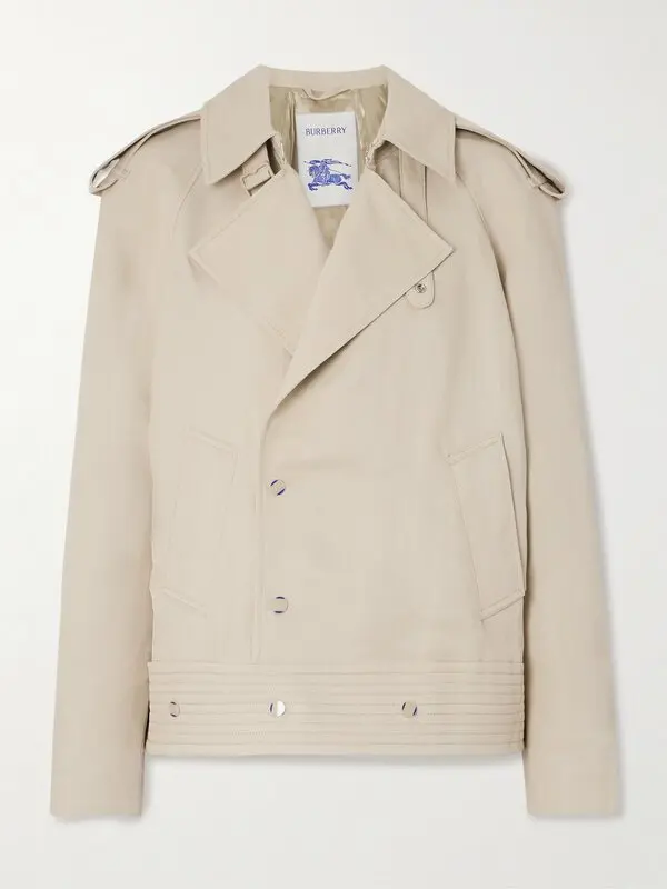 Burberry Canvas Trench Coat