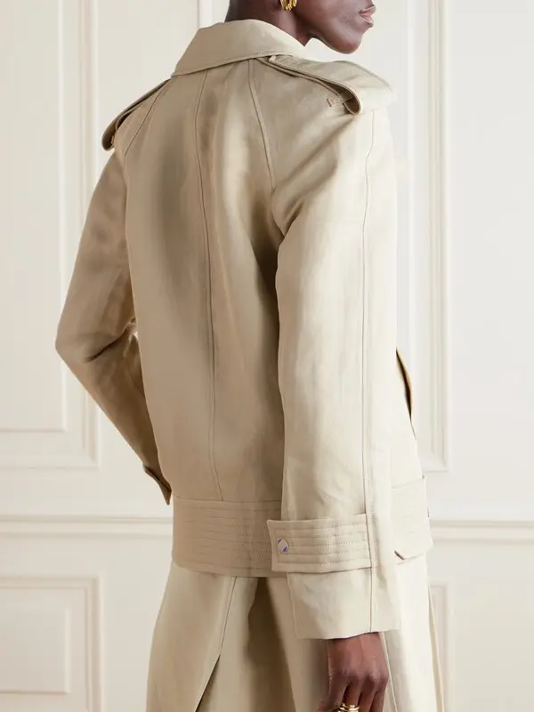Burberry Canvas Trench Coat