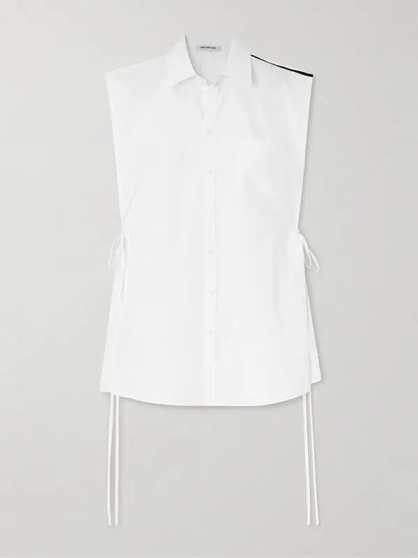 PETER DO Tie-detailed Blouse