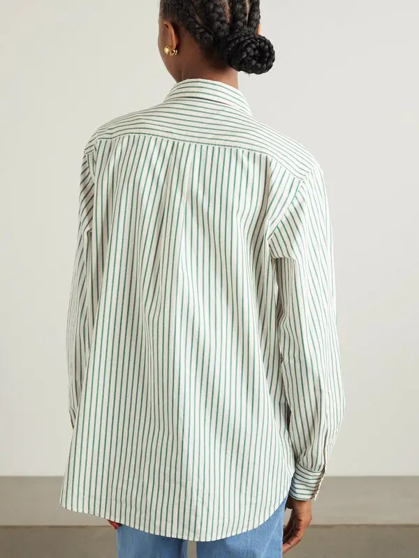 FRAME Striped Cotton Shirt