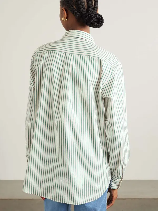 FRAME Striped Cotton Shirt