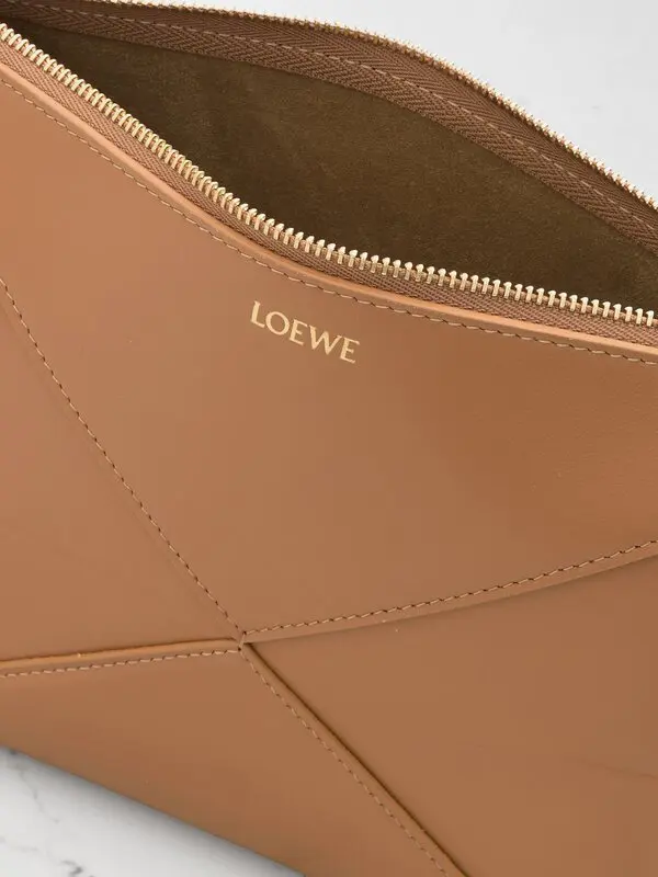 Loewe Puzzle Fold Shoulder Bag - Brown