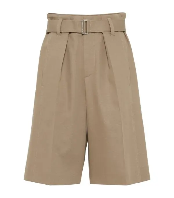 Brunello Cucinelli Cotton-wool Bermuda Shorts
