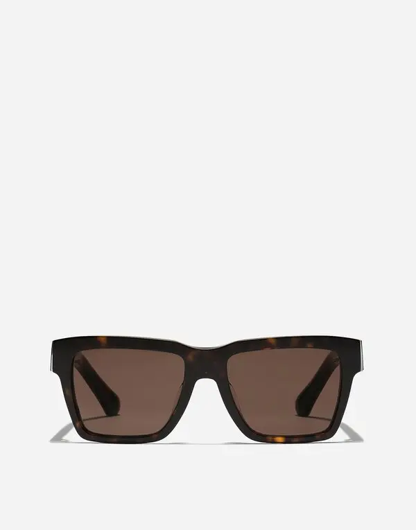 Dolce & Gabbana Logo Sunglasses - Brown