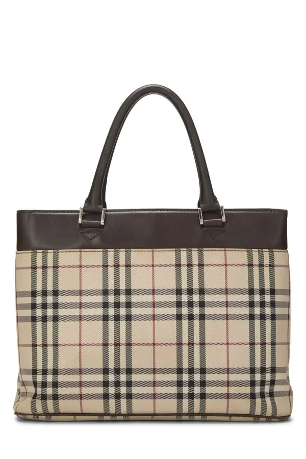 Burberry House Check Nylon Handbag
