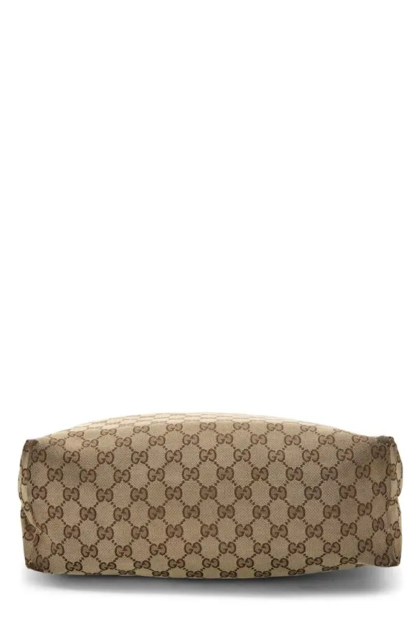 Gucci Original Gg Canvas Web Pocket Messenger Bag