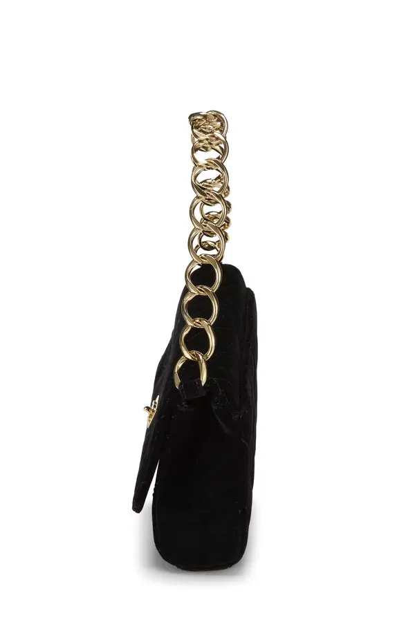 Chanel Velvet Chain Handbag