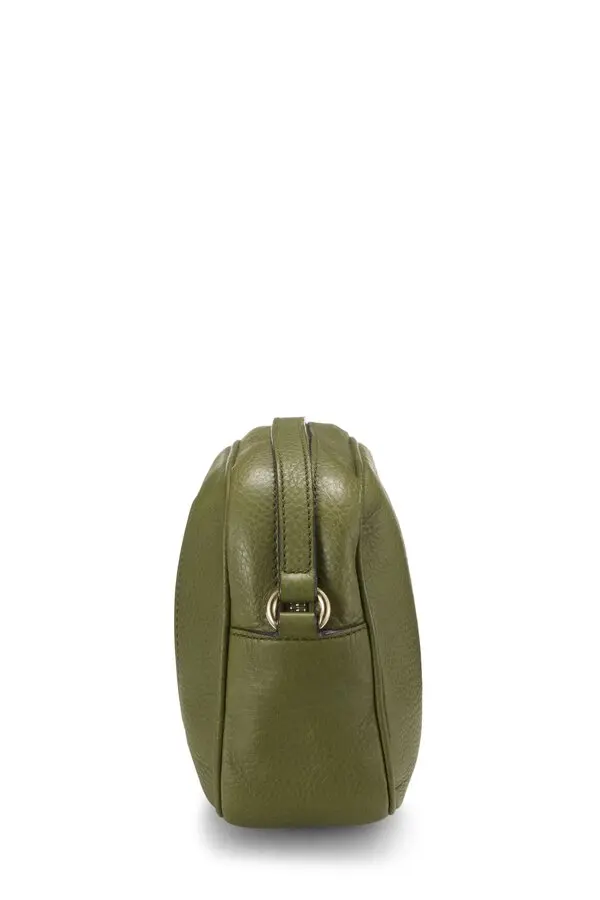 Gucci Grained Leather Soho Disco Bag - Green
