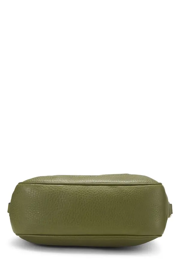 Gucci Grained Leather Soho Disco Bag - Green