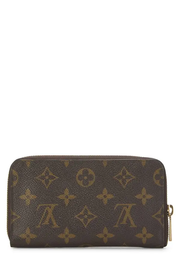 LOUIS VUITTON Monogram Canvas Zippy Compact