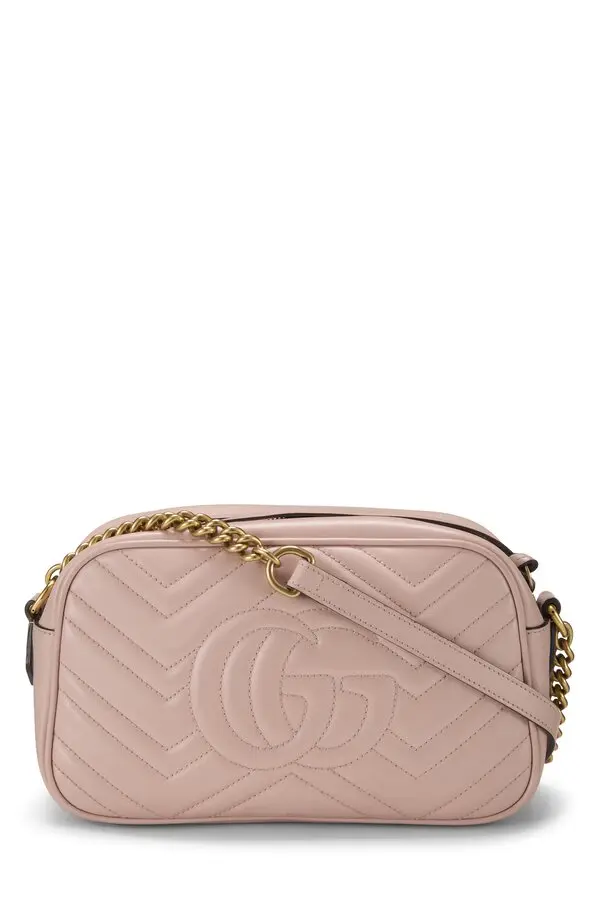 Gucci Marmont Crossbody Bag - Pink