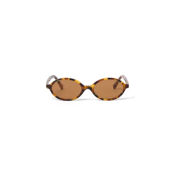 Miu Miu Miu Regard Sunglasses - Camel Beige Lenses
