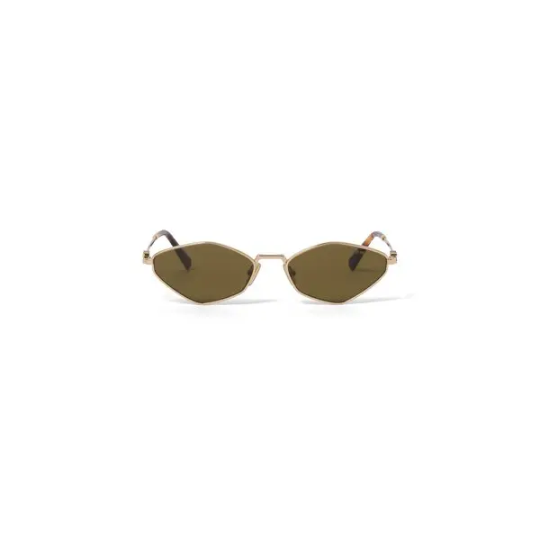 Miu Miu Logo Sunglasses - Loden Green Lenses