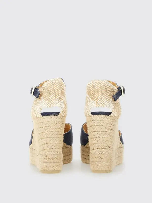 CastaÑer Wedge Espadrille - Blue