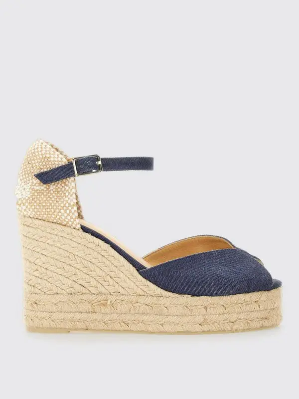 CastaÑer Wedge Espadrille - Blue