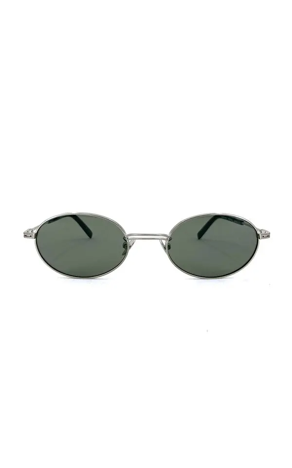 ST. AGNI Oval-frame Sunglasses