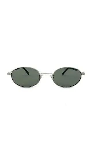 ST. AGNI Oval-frame Sunglasses