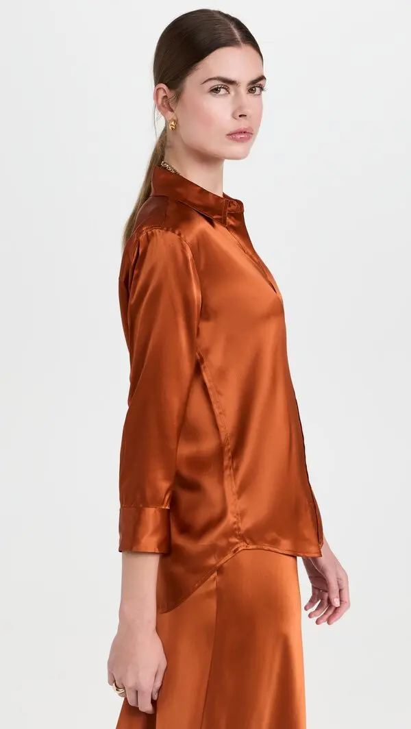 L'Agence Dani 3/4 Sleeve Blouse