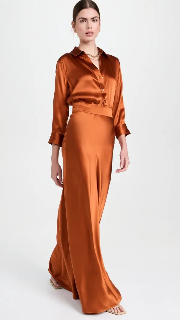 L'Agence Dani 3/4 Sleeve Blouse