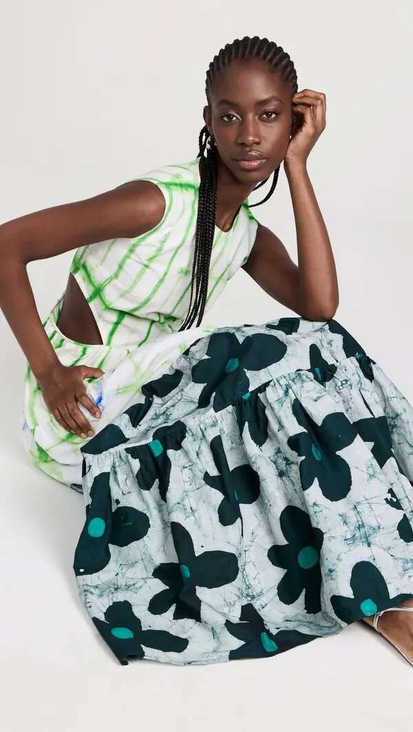STUDIO 189 Cotton Side-cut Dress