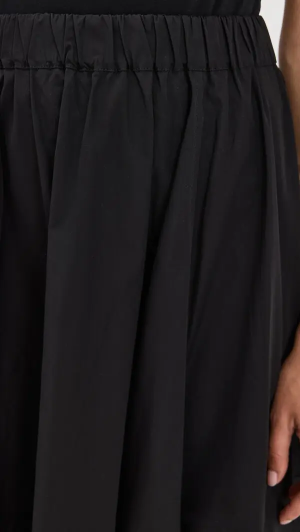Co Bubble Midi Skirt - Black