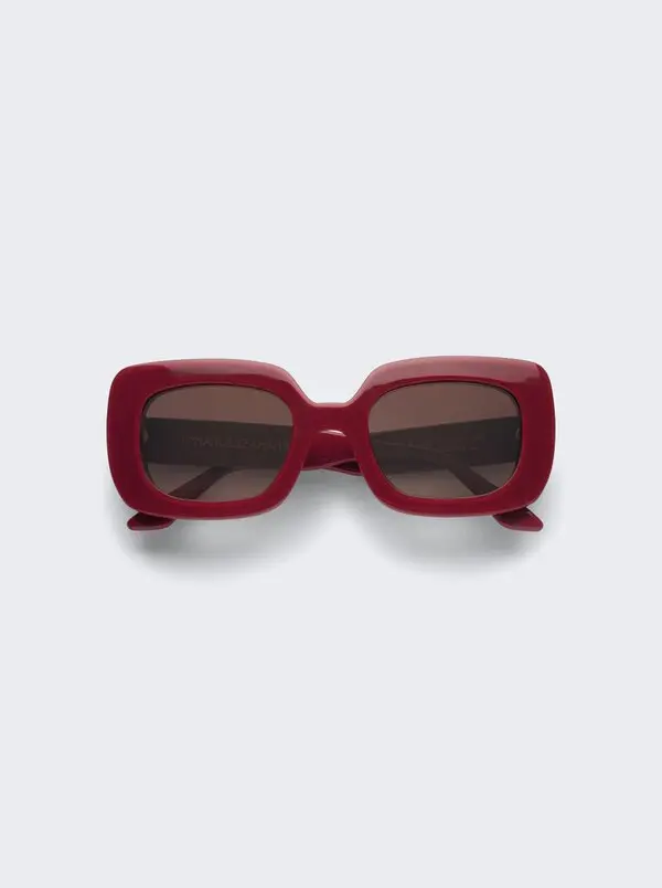 EMMANUELLE KHANH Pamela Sunglasses - Red