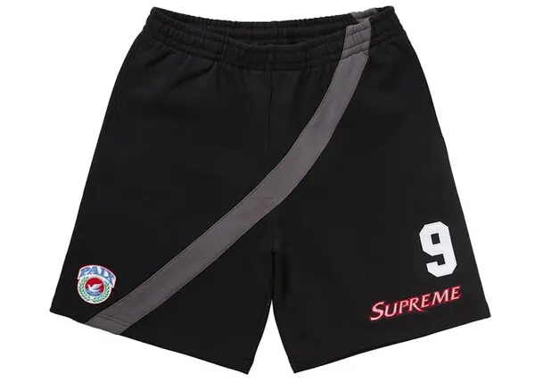 Supreme Equipe Sweatshort - Black