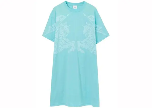 Burberry Ekd Mini Dress - Blue