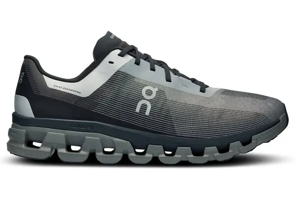 On Cloudflow 4in Running Shoe - Pearl/black