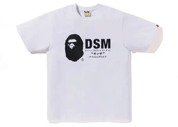 A BATHING APE Dsm Ginza Store Exclusive Tee Shirt - White