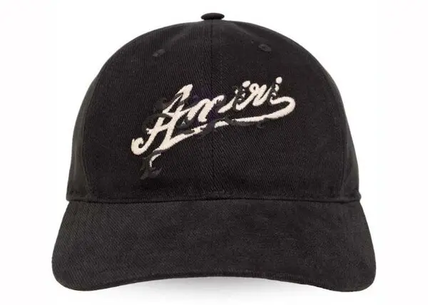 Amiri Baroque Logo Dad Cap - Black